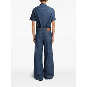 Marni Denim Wide-leg Jeans - Blue