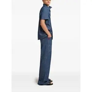 Marni Denim Wide-leg Jeans - Blue
