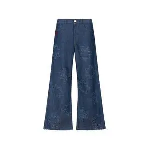 Marni Denim Wide-leg Jeans - Blue