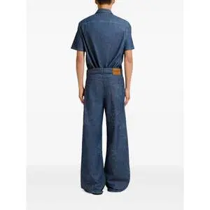 Marni Denim Wide-leg Jeans - Blue