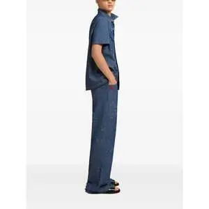 Marni Denim Wide-leg Jeans - Blue