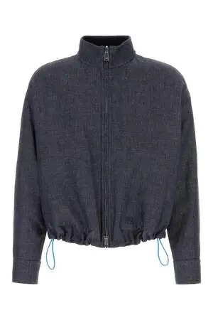 Fendi Denim Reversible Jacket - Blue