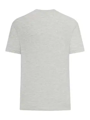 Saint Laurent Oversized Cassandre T-shirt In Cotton Pique