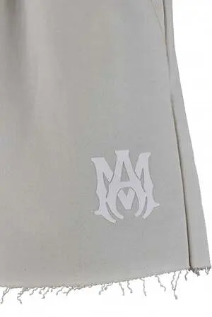 Amiri Cotton Shorts With Ma Logo