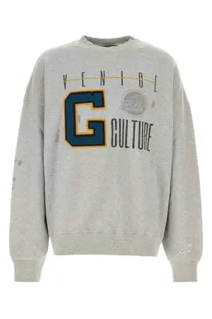 GOLDEN GOOSE Grey Cotton Sweatshirt