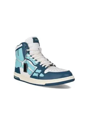 Amiri Skel Top High Sneakers - Blue