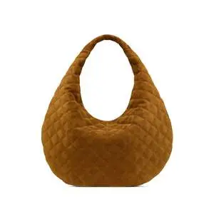 Saint Laurent Calfskin Shoulder Bag - Brown