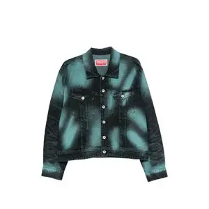 Kenzo Jackets Denim Jackets - Green