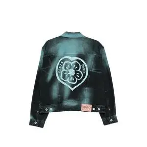 Kenzo Jackets Denim Jackets - Green