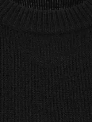 Stone Island Wool Blend Sweater - Black