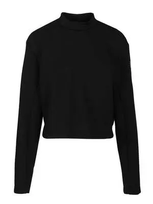 Moncler Cropped Sweatshirt - Black