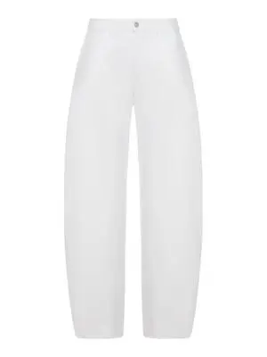 Alaïa Low-waisted Rounded Jeans