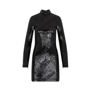 Balenciaga Turtleneck Dress