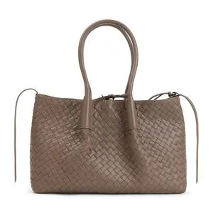 Bottega Veneta Pinacoteca Medium Handbag - Brown