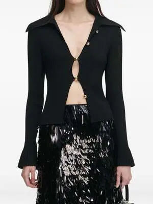 SELF-PORTRAIT Button-up Sweater