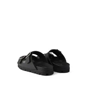 Prada Buckled Lug Sole Sandals