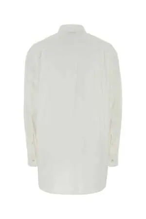 JIL SANDER Poplin Oversize Shirt - White