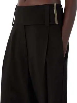 Sportmax Wide Satin Trousers