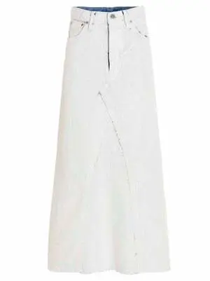 MAISON MARGIELA Bianchetto Denim Skirt