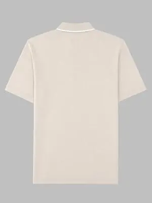BOSS Polo Con Logo - Cream