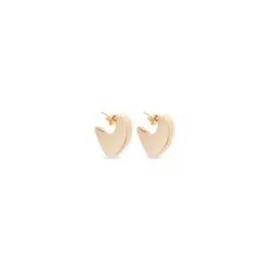 Bottega Veneta Disc Earrings - Silver