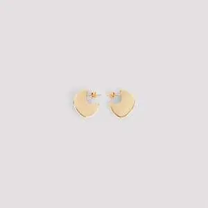 Bottega Veneta Disc Earrings