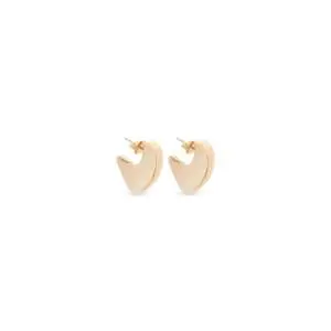 Bottega Veneta Disc Earrings - Silver