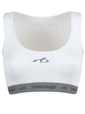 Balenciaga Techwear Bra Tank Top - White