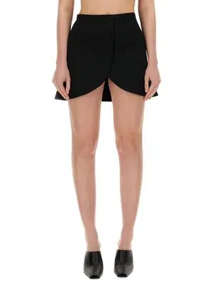 COURREGES Ellipse Mini Skirt