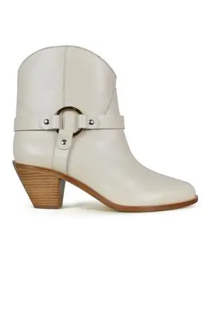 FRANCESCO RUSSO Leather Boots - Cream