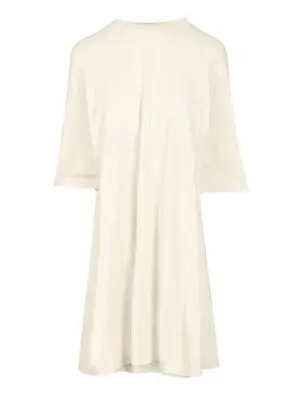 Balenciaga Semi-fitted Dress - White