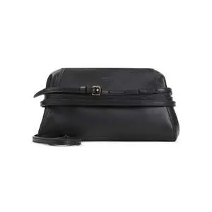 Moschino Belted Shoulder Bag - Black