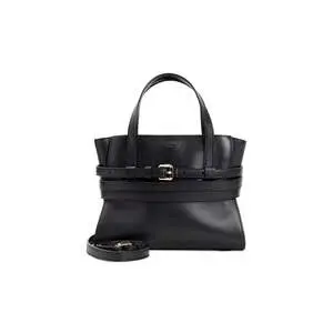 Moschino Belted Handbag - Black