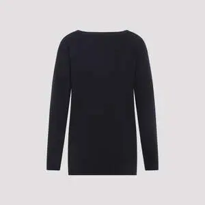 Miu Miu Boat-neck Sweater - Blue