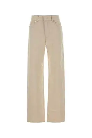 Fendi Fendi Women Sand Denim Jeans Brown