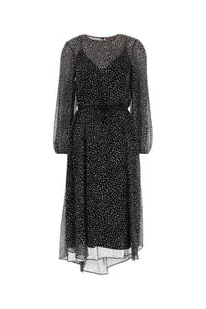 Max Mara Printed Silk Campo Dress - Multicolor