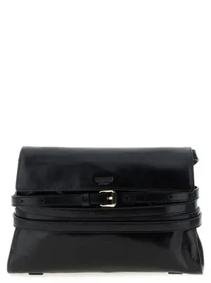 Moschino Tie Me' Crossbody Bag - Black