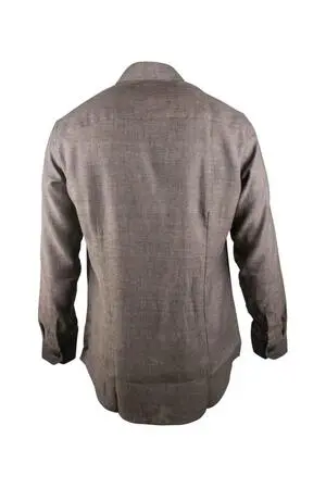 MOORER Shirt - Brown