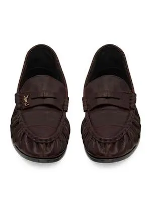 Saint Laurent Le Loafer Supple Eel Moccasins
