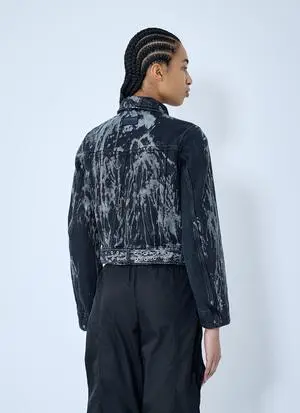 GANNI Heavy Denim Belted Jacket