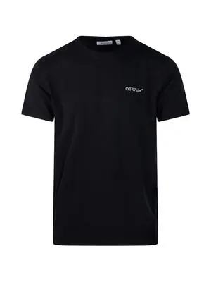 Off-White Metal Arrow Slim Fit Cotton T-shirt