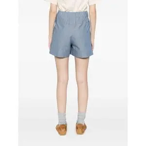 Moncler Pleated Shorts - Blue
