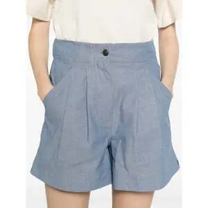 Moncler Pleated Shorts - Blue