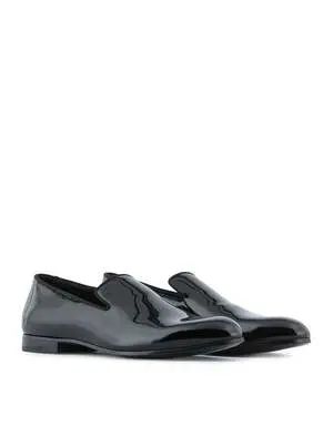 Giorgio Armani Patent Leather Loafers