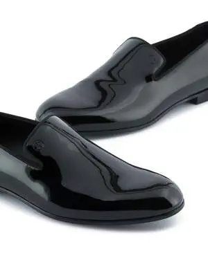 Giorgio Armani Patent Leather Loafers