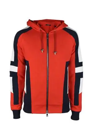 Balmain Cotton Zip-up Cardigan