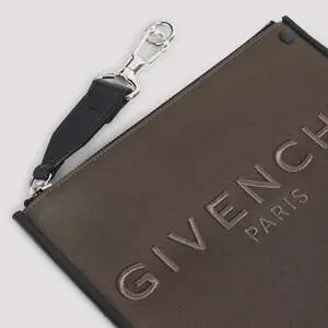 Givenchy Canvas Zipped Pouch