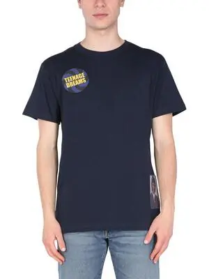 Raf Simons Crew Neck T-shirt - Blue