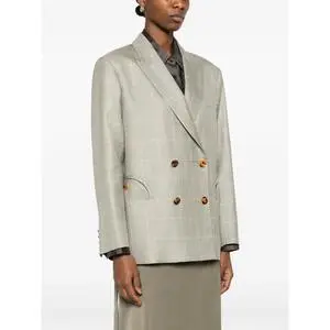 BLAZÉ MILANO Grey Jackets Fitted Jackets