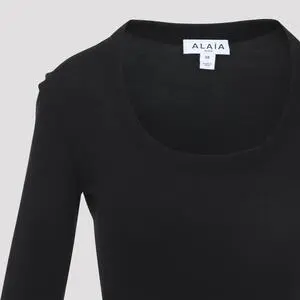 Alaïa Ruffle Mini Dress